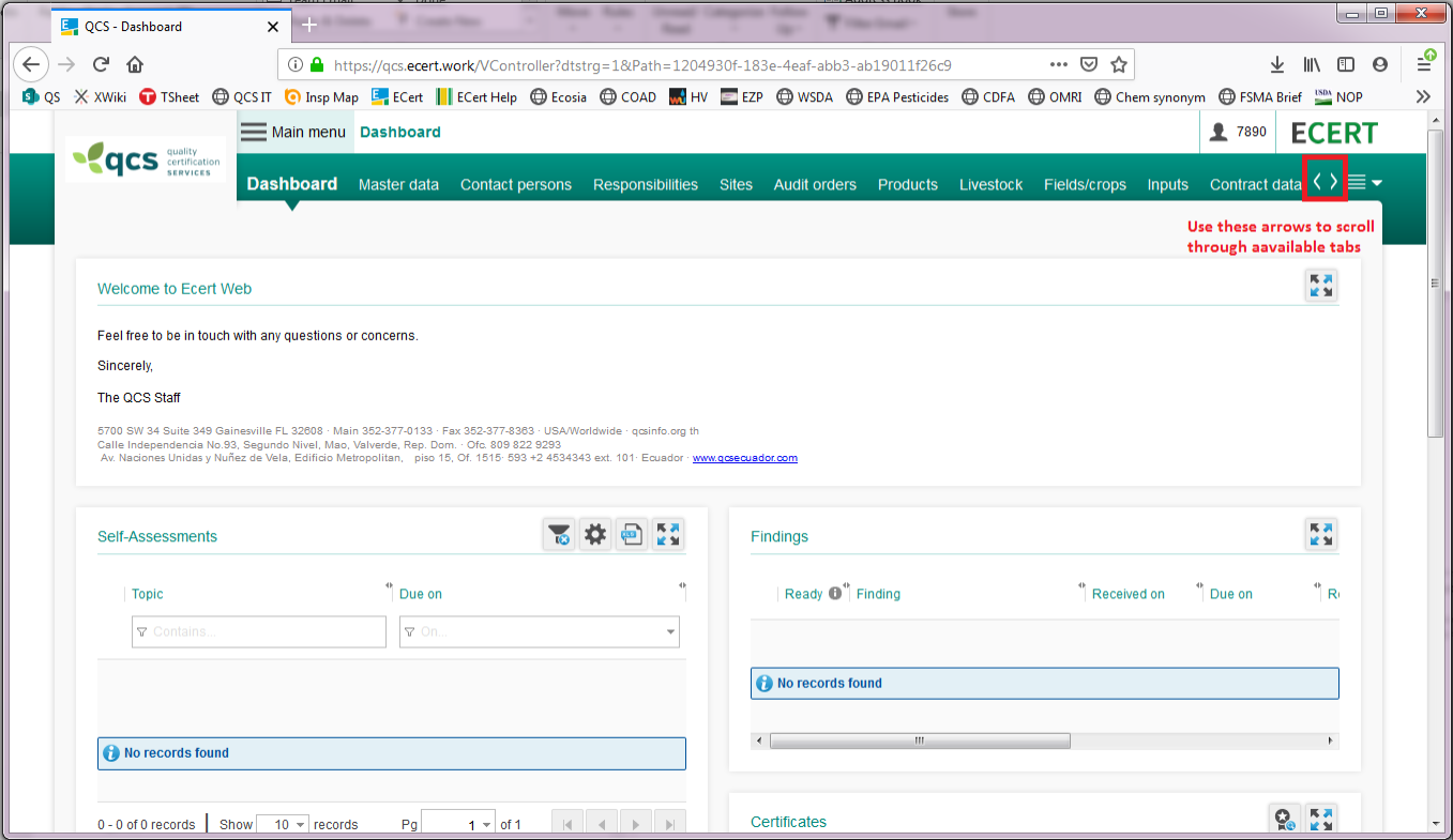 QCS Client Portal (Old) – Quality Certification Services